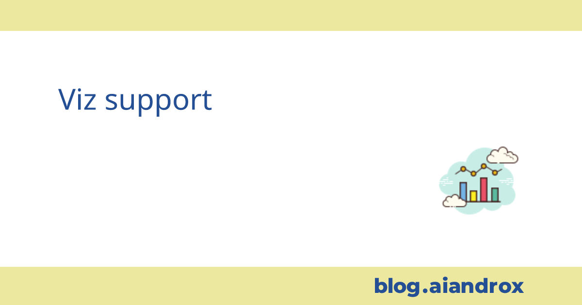 Viz support – blog.aiandrox