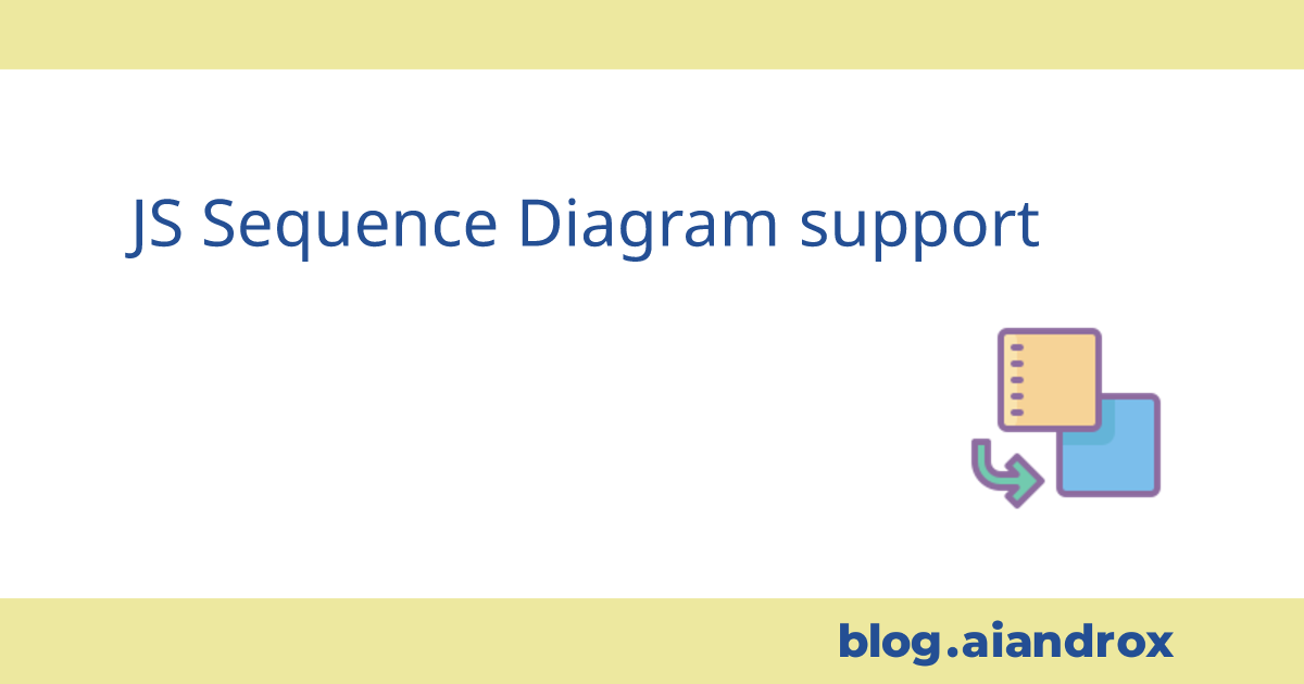 Js Sequence Diagram Support Blogaiandrox 